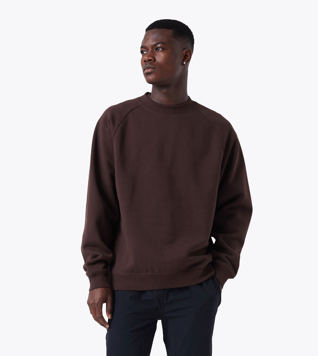Lowgo Crew Sweat GD Dk Choc – ZANEROBE Australia