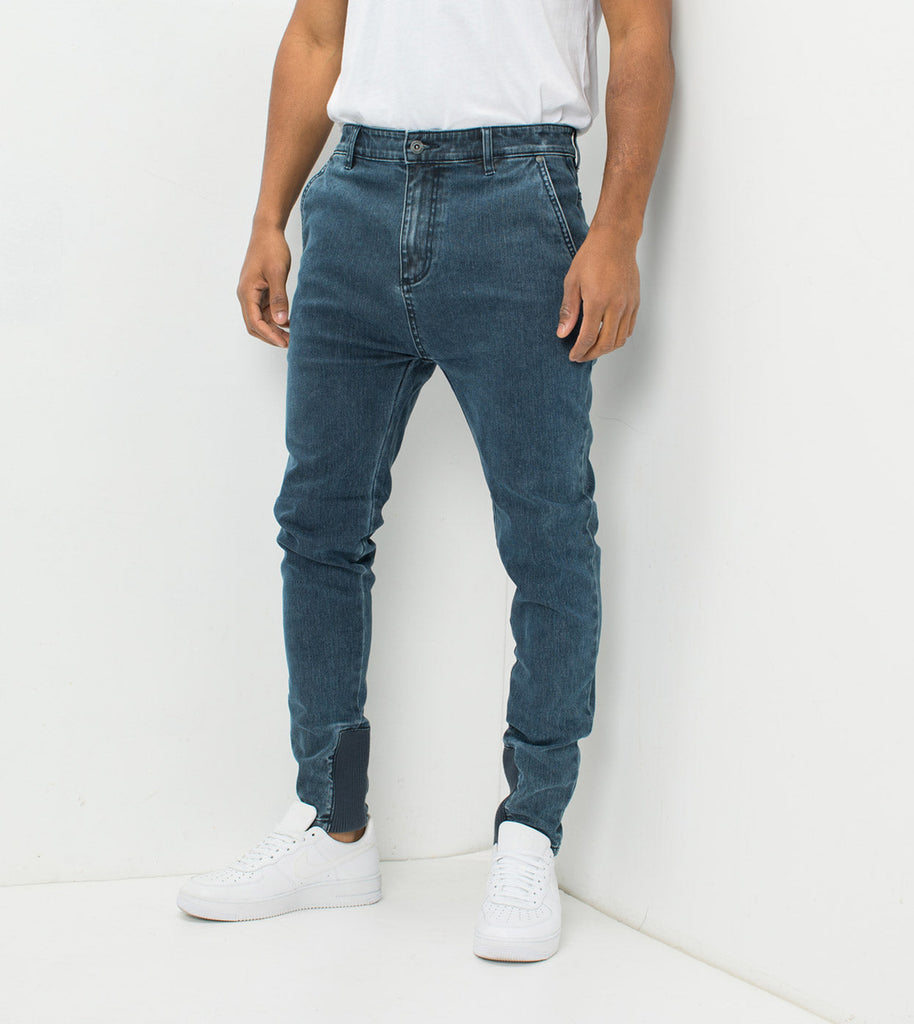 Sharpshot Denimo Stripped Indigo – ZANEROBE Australia